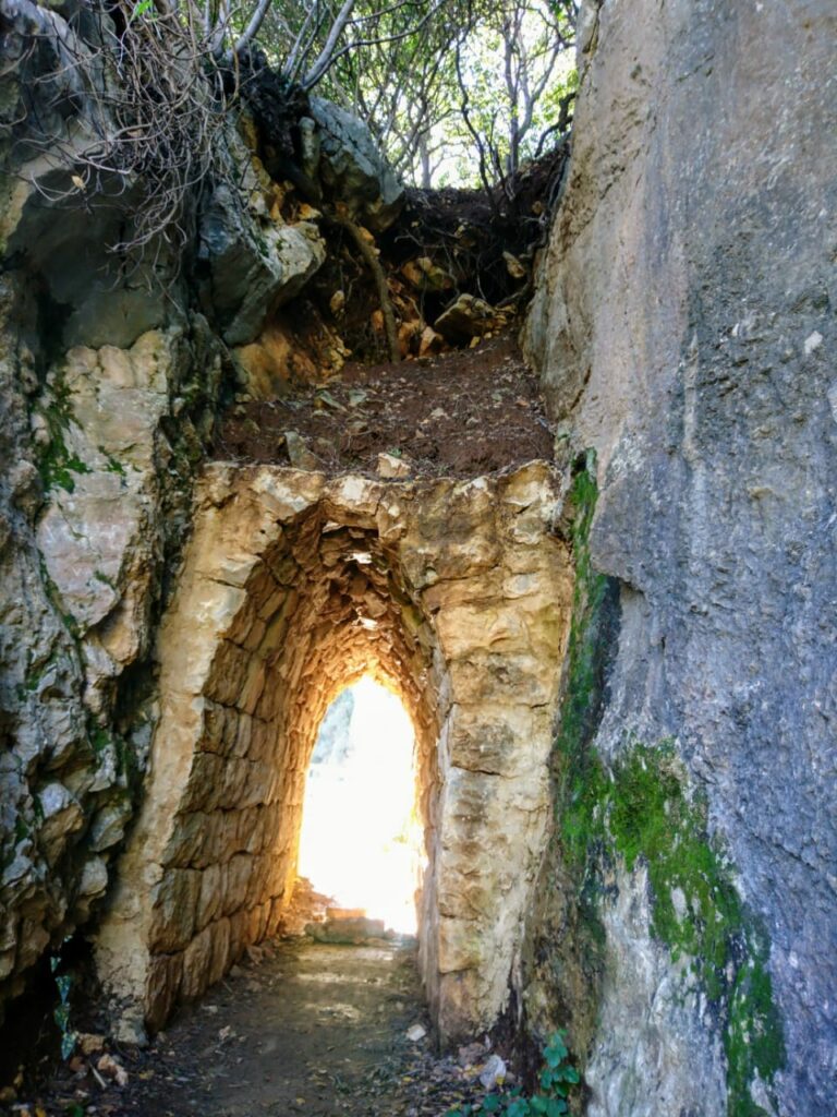 DARB AL-MSEILHA & Natural Rock Tunnel with Colorful Trees on Mon, May ...
